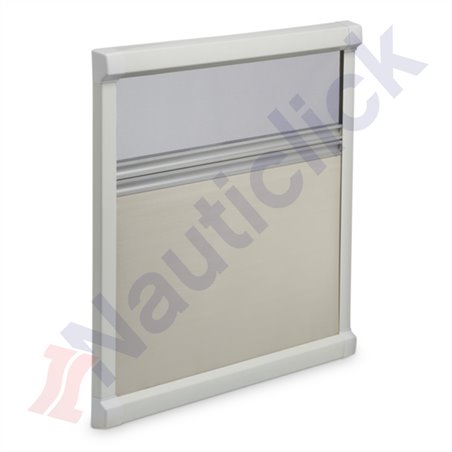 DARKENING ROLLER BLIND WITH FLY SCREEN
