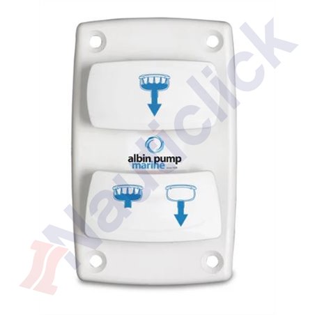 TOILET CONTROL PANEL TWO SWITCHES