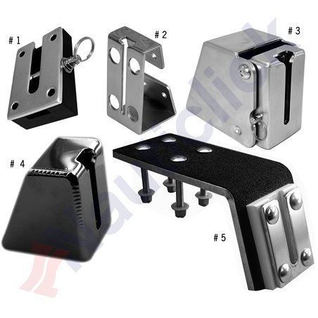 BRACKETS FOR DIVE LADDERS